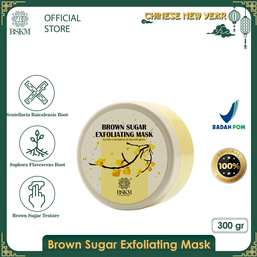 Jual BSKM Brown Sugar Exfoliating Mask 300g | Shopee Indonesia