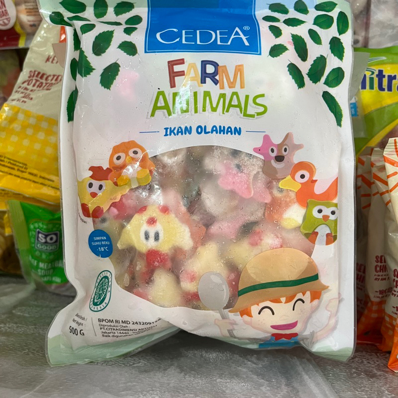 Jual CEDEA FARM ANIMALS IKAN OLAHAN 500grm | Shopee Indonesia