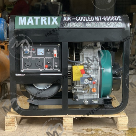 Jual Genset Matrix Open Diesel MT 6800 DE - 5300Watt | Shopee Indonesia