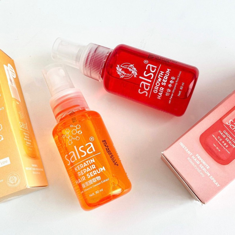 Jual SALSA Hair Serum Perfume Spray Pertama di Indonesia Dengan Rose ...