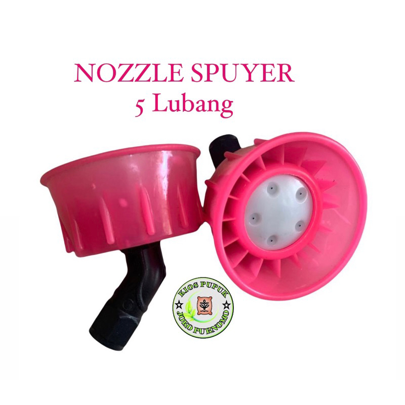 Jual NOZZLE / NOZZLE MODEL BUNGA LUBANG 5 / SPUYER / NOZEL SPRAYER ...