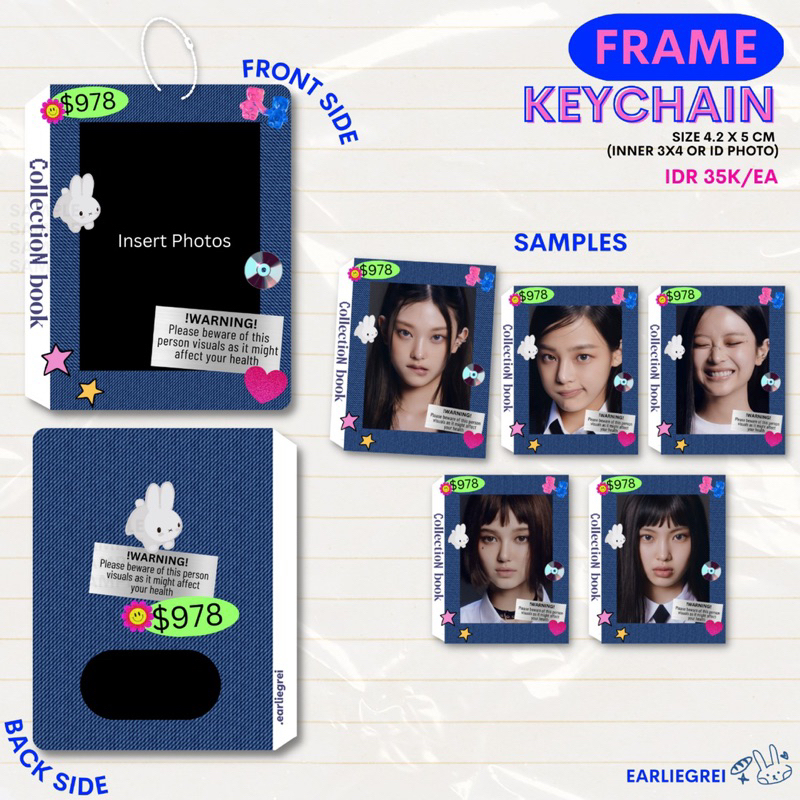 Jual FRAME KEYCHAIN FANMADE GOODS | Shopee Indonesia