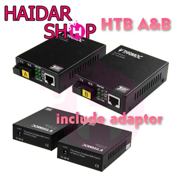 Jual Tarmoc HTB GS03 HTB-GS03 Gigabit Single mode Media Converter | Shopee Indonesia