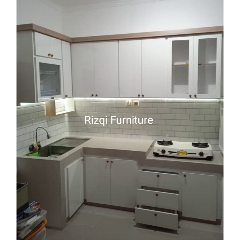 Jual Kitchen Set Minimalis Custom Free | Shopee Indonesia
