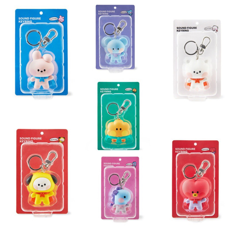 Jual BT21 Figure Sound Keyring | Shopee Indonesia