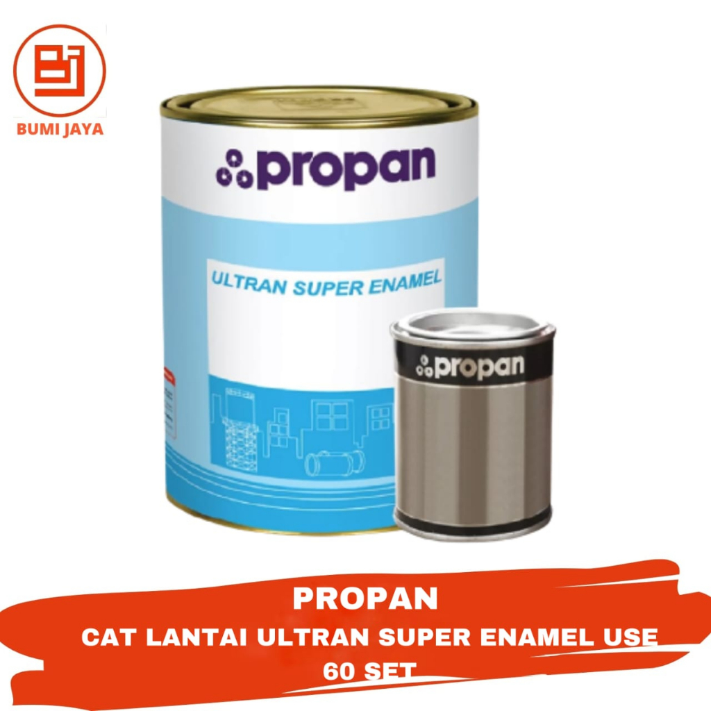 Jual cat lantai propan ultran super enamel use 60 set 1ltr | Shopee ...