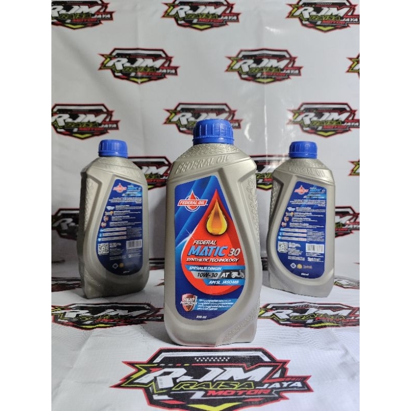Jual Oli Federal Matic 30 Spesialis Dingin 800ml ORIGINAL | Shopee ...