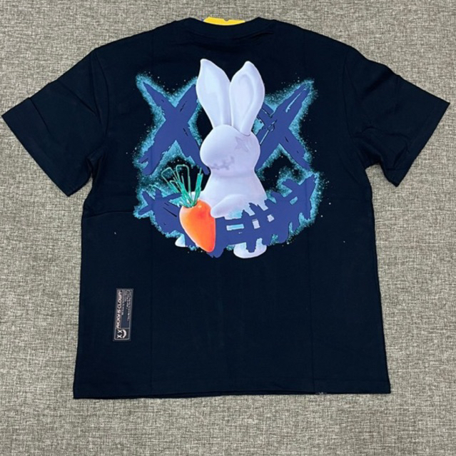 Jual Ricky Is Clown Carrot Rabbit Tee Black Original / RickyisClown ...