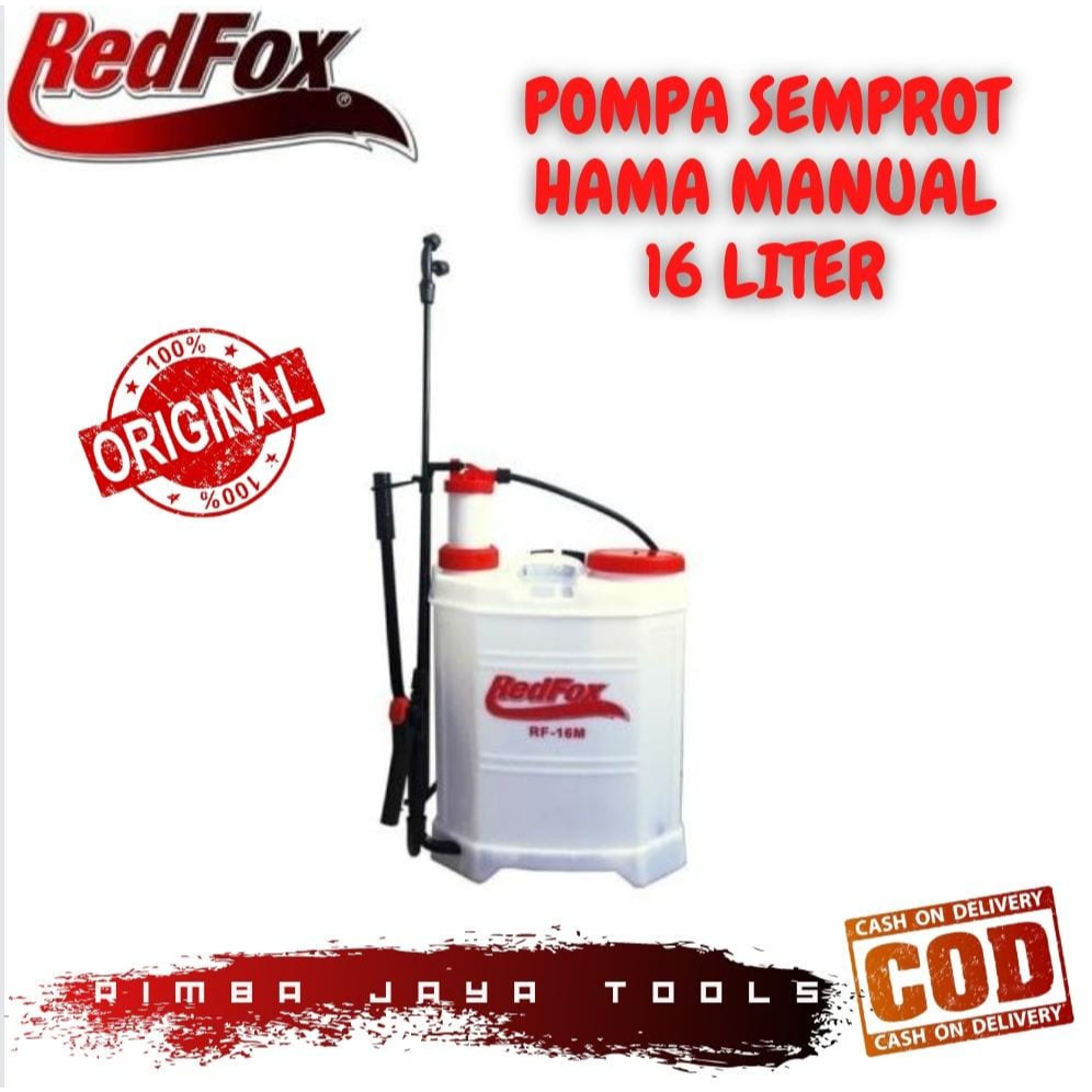 Jual Sprayer Manual 16 Ltr REDFOX Alat Semprot Hama Penyemprot ...