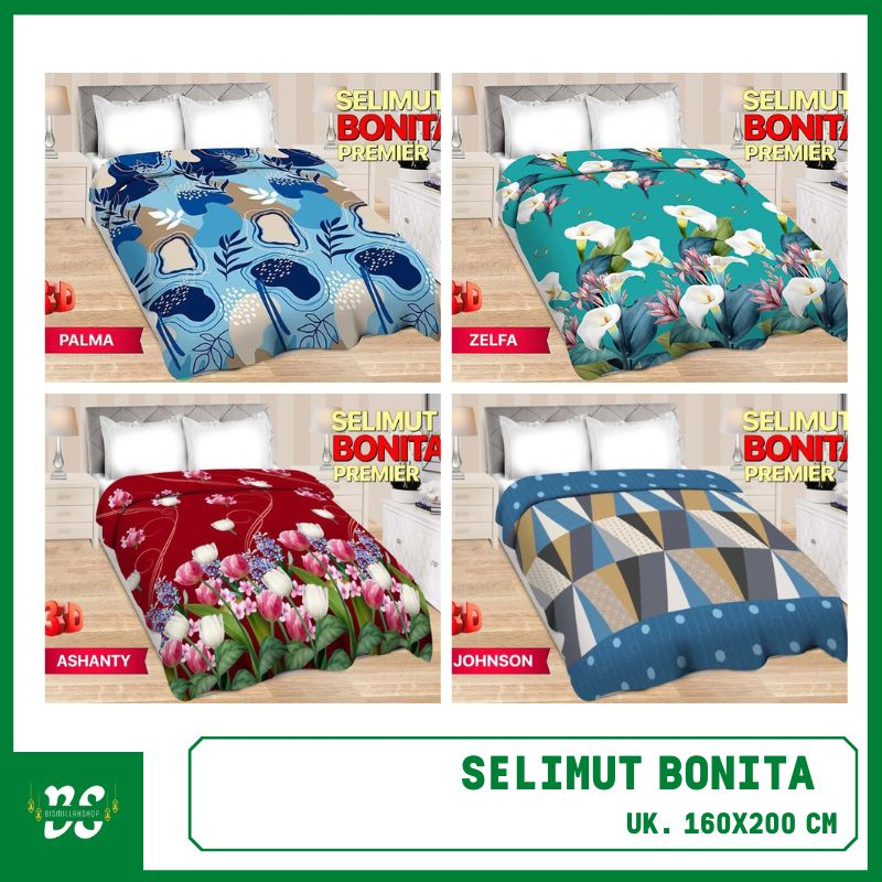 Jual BISMILLAH354 Selimut Bonita Premier Slimut Bulu Dewasa Minimalis ...