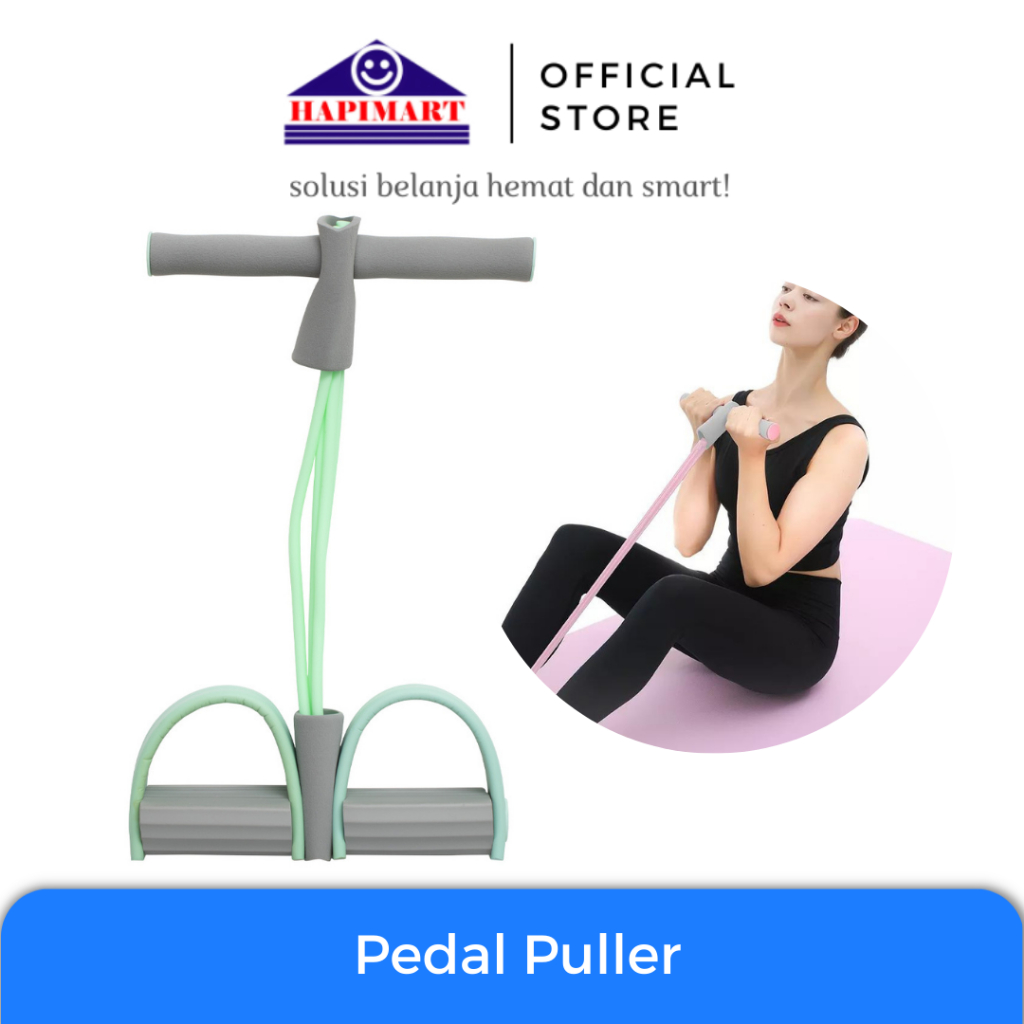 Jual KMT Style Pedal Pull Rope Resistance Band Tali Olahraga Gym ...