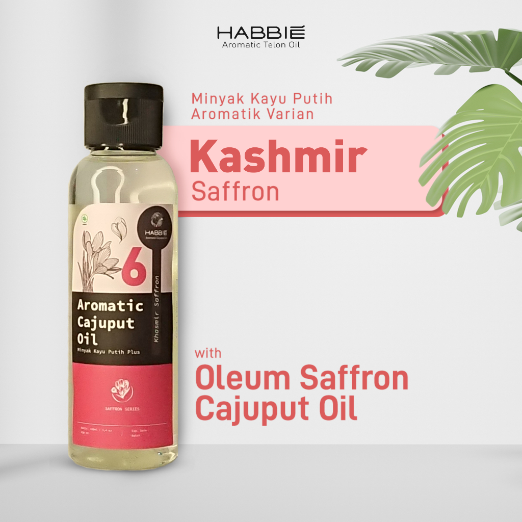 Jual Habbie Minyak Kayu Putih Aromatik - No.6 Khasmir - Saffron Series ...