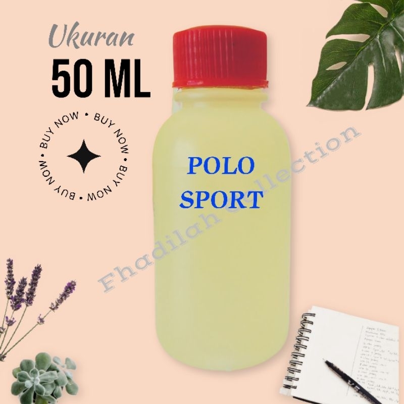 Jual Bibit Parfum POLO SPORT Parfume Minyak Wangi Farfum Pria ( 50 ML ...