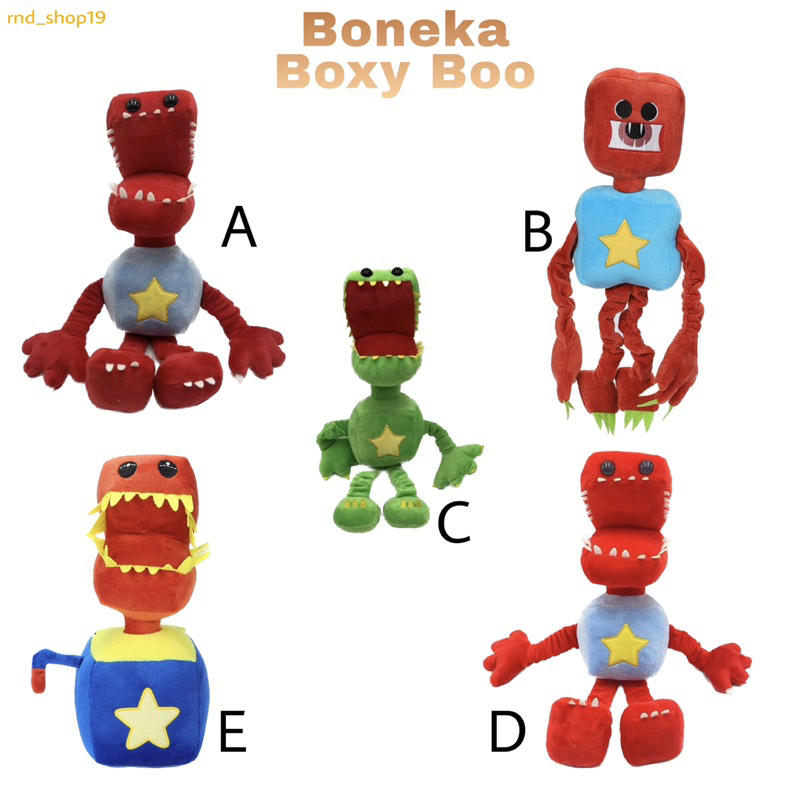 Jual Boneka Boxy Boo / Boxy Boo / Poppy Playtime 3 Boxy Boo Plush Toys ...