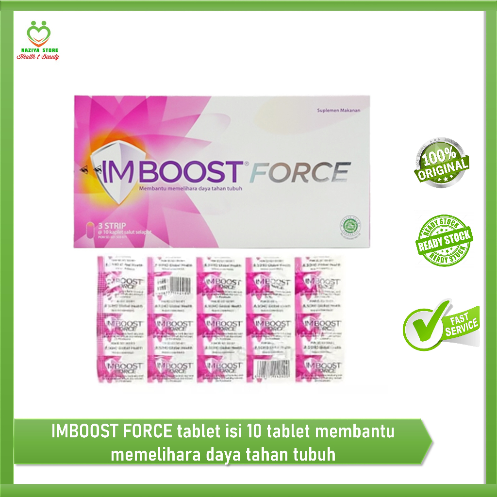 Jual IMBOOST FORCE tablet isi 10 tablet membantu memelihara daya tahan ...