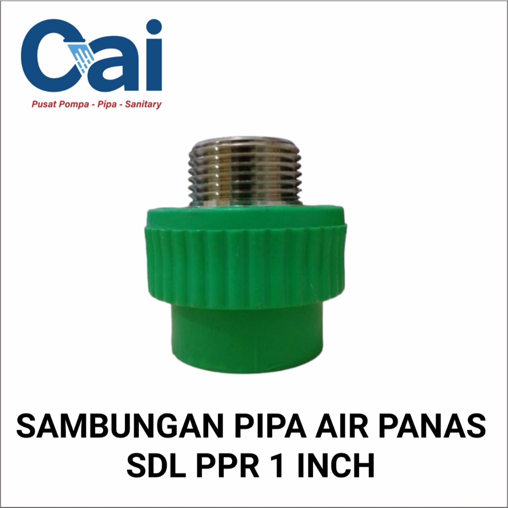 Jual SAMBUNGAN PIPA AIR PANAS DINGIN - SDL 1 INCH PPR - FITHING PIPA ...