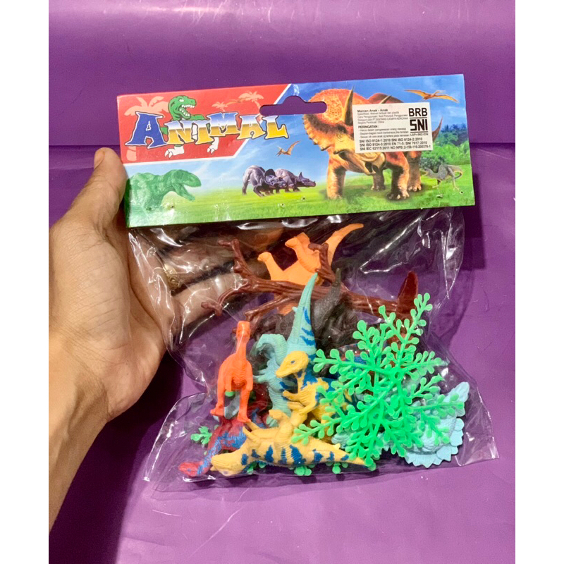 Jual Mainan Hewan Kecil Binatang Animal Figure , Wild Animal , Sea ...