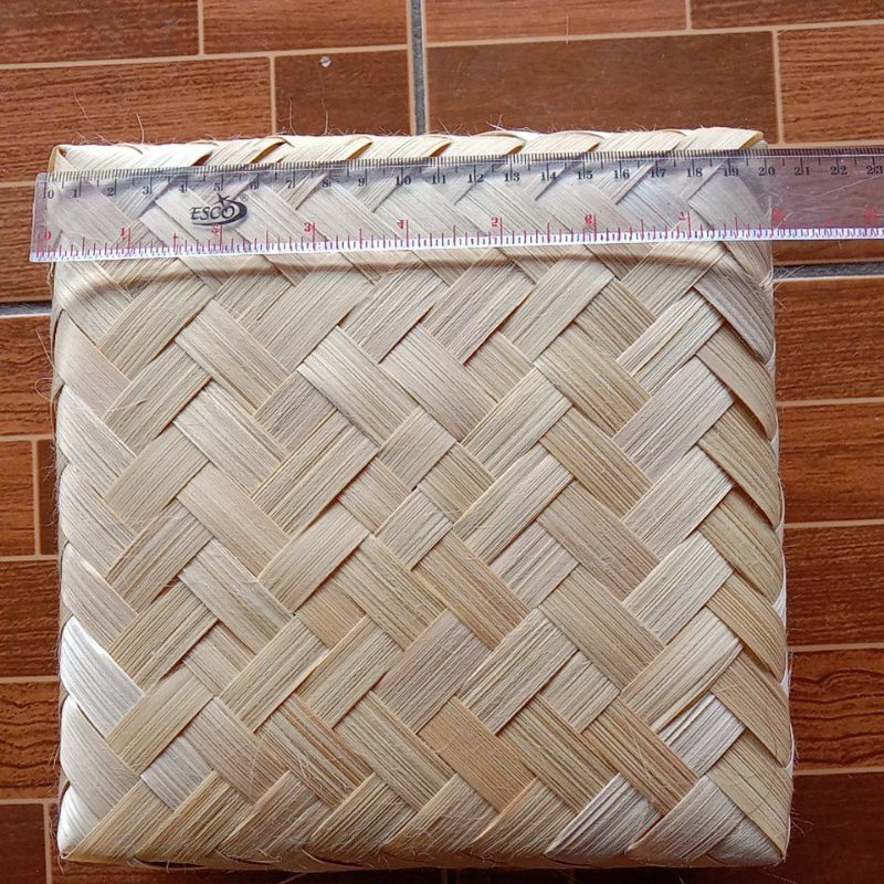 Jual Besek Bambu 20x20 1pcs Besek Nasi Hampers Besek Anyaman Bambu ...