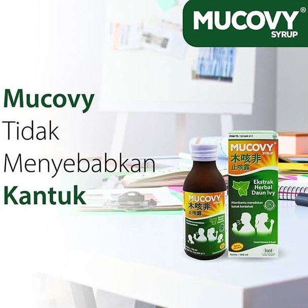 Jual MUCOVY SYRUP 100ML - Obat batuk Non Alkohol Tidak Bikin Kantuk ...