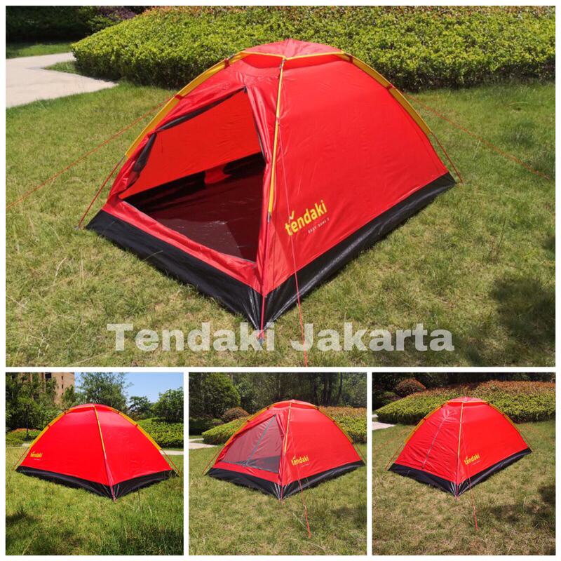 Jual Tenda camping tendaki easy dome 2 kapasitas 2 orang single layer ...
