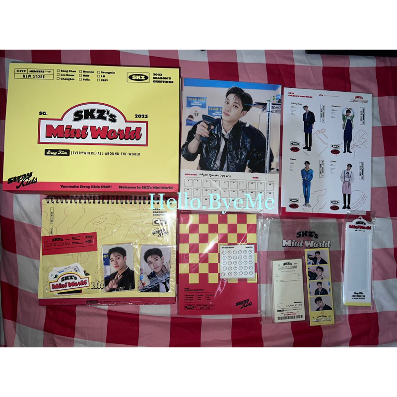 Jual (Ready) Sharing Stray Kids SKZ Mini World 2023 Season Greetings ...
