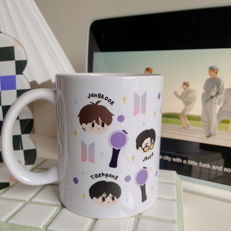 Jual MUG BTS/MUG KARAKTER HAMPERS BTS / MUG BTS / HAMPERS ULANG TAHUN ...