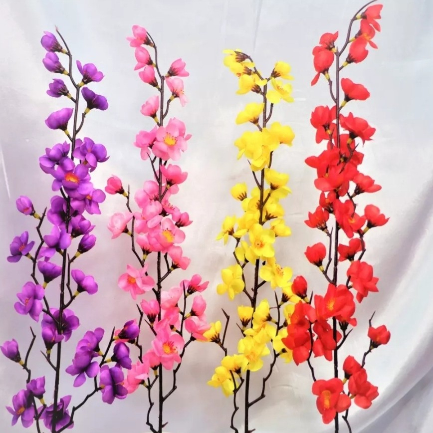 Jual Bunga Imlek Sakura Tangkai Batang Hiasan Dekorasi Pajangan Flower ...