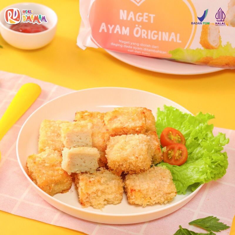 Jual dmamam Nugget Ayam Original Finger Food MPASI Halal Non MSG Sehat ...
