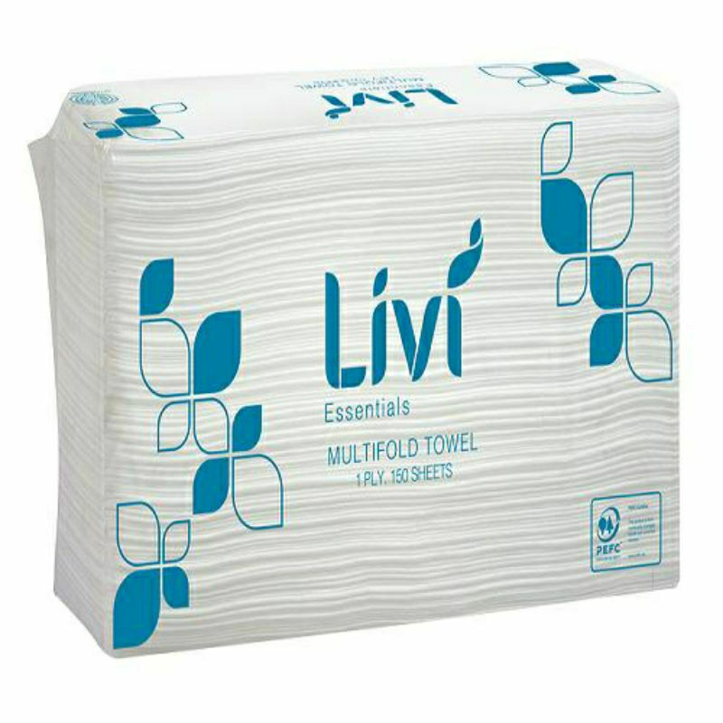Jual Tisu Livi Multifold Towel 1ply 150 sheets | Shopee Indonesia