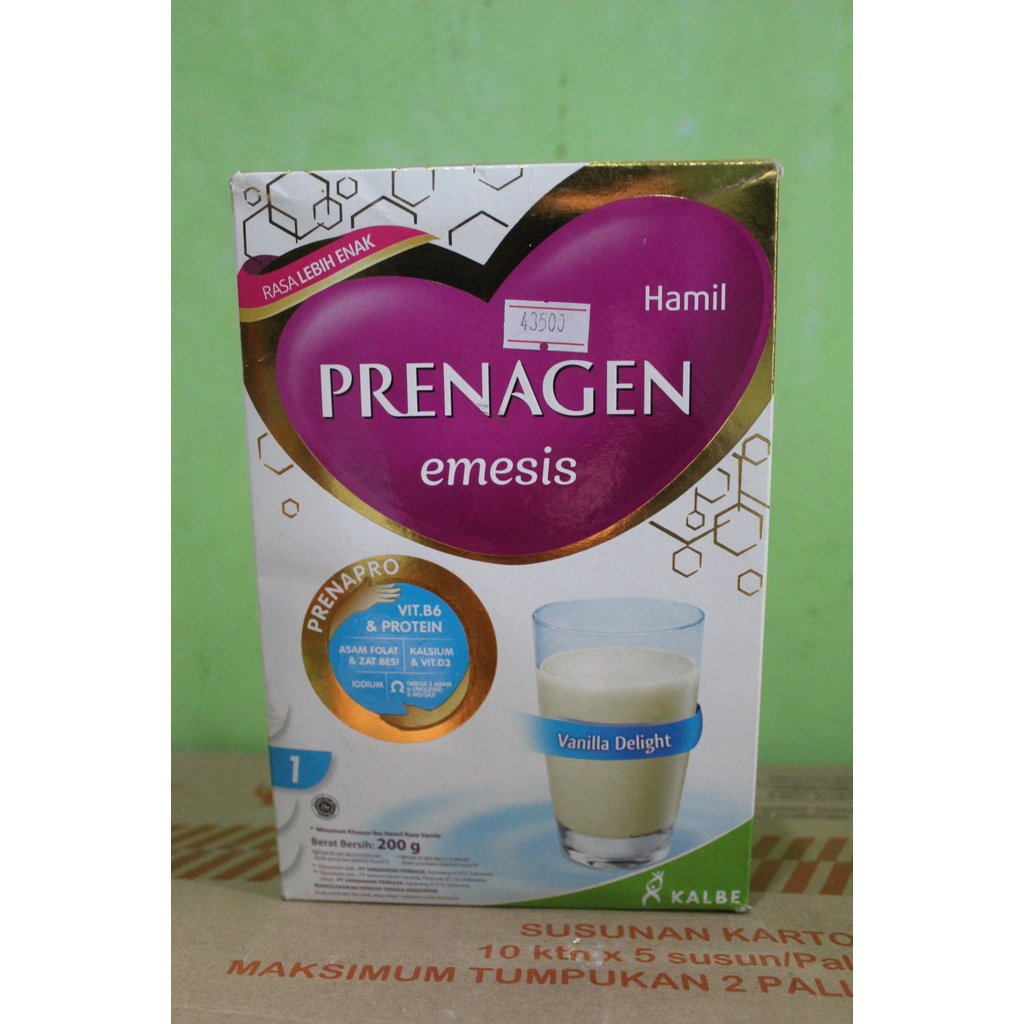 Jual SUSU IBU HAMIL PRENAGEN EMESIS 1 RASA VANILLA 200 GR | Shopee ...