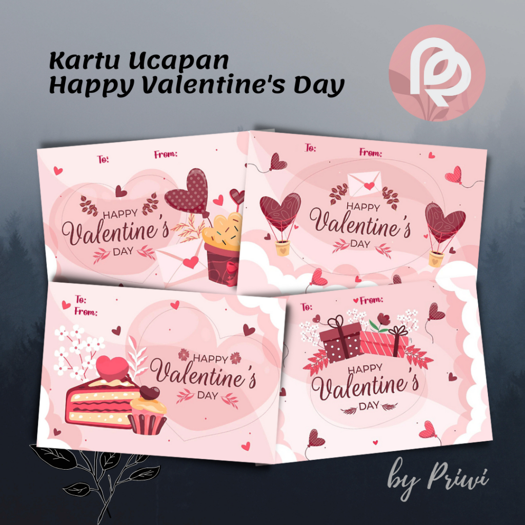 Jual KARTU UCAPAN VALENTINE DAY GREETING CARD | Shopee Indonesia