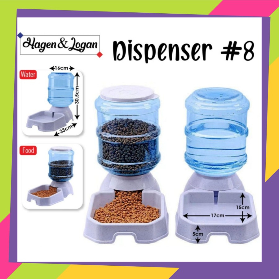 Jual Tempat Makan / Minum Galon Dispenser Kucing Anjing Besar 3.5 ...