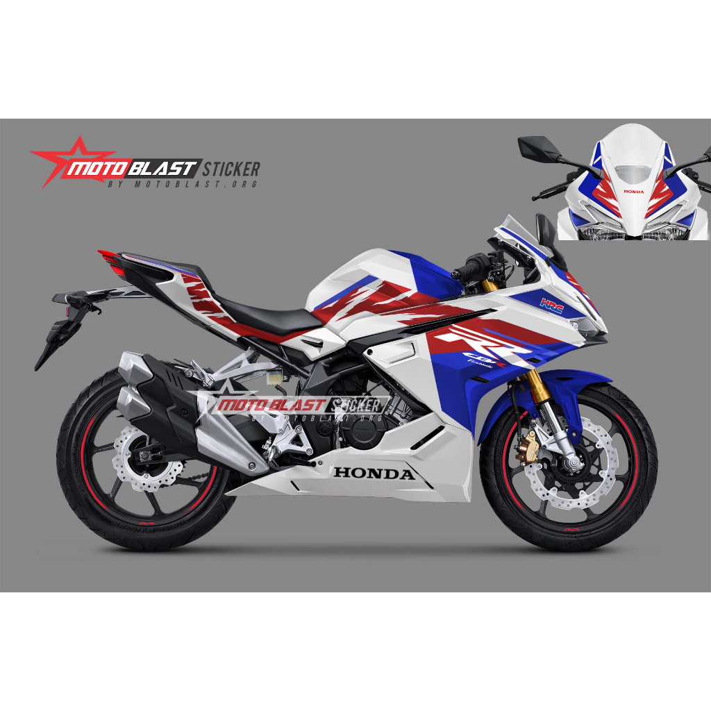 Jual Decal Stiker Honda New CBR250RR 2022 Fireblade Full Body Motoblast ...