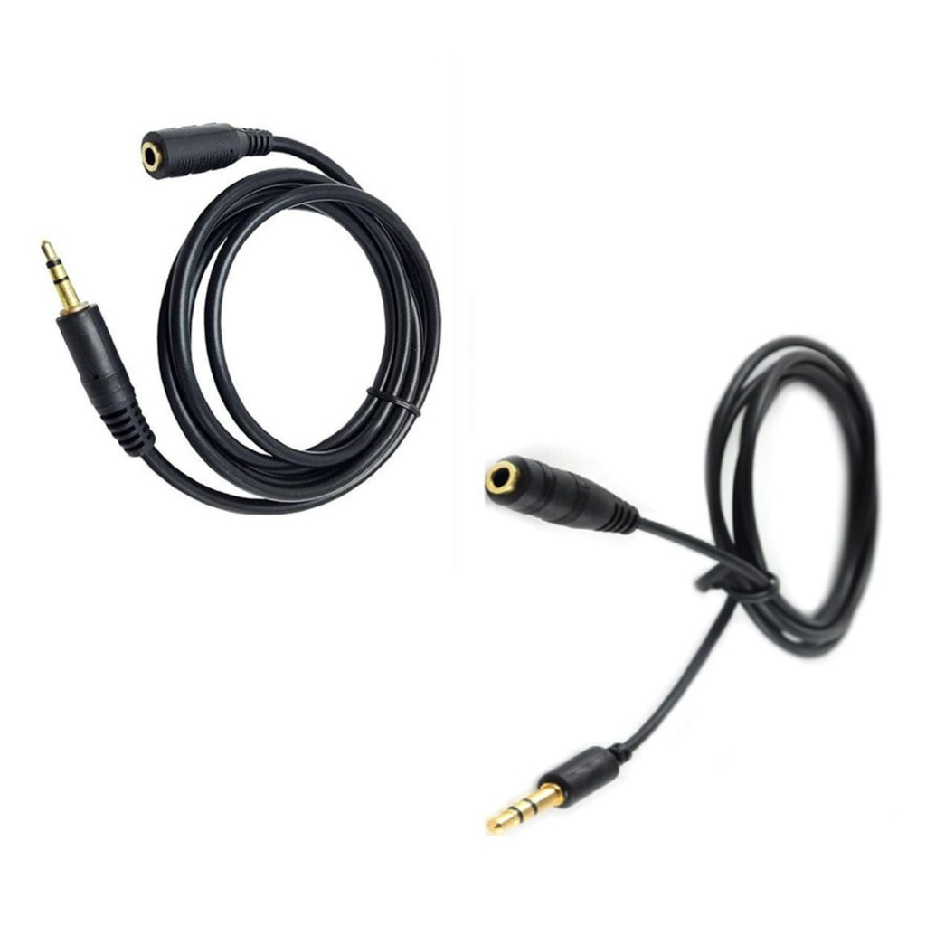 Jual Kabel jack audio Male to Famale gold Kabel jack audio 3,5 mm ...