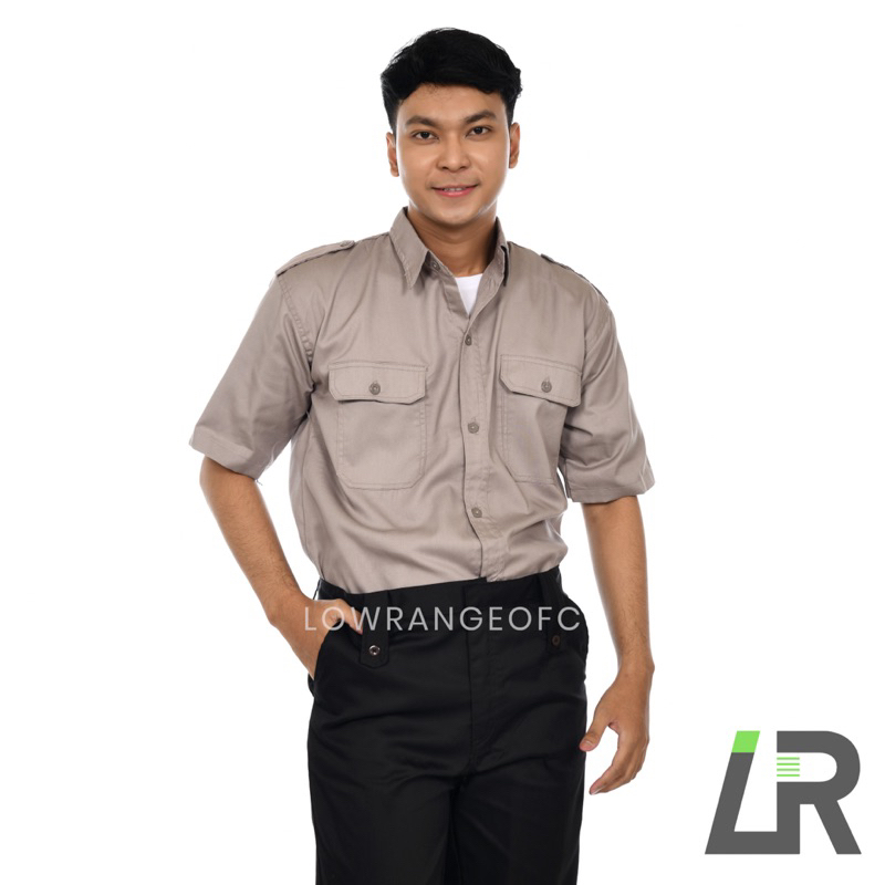 Jual SERAGAM PDH COKLAT SECURITY SATPAM MURAH PROMO COD | Shopee Indonesia