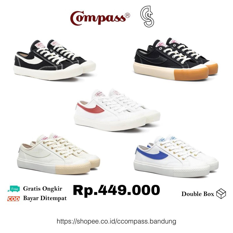 Jual sepatu compas Harga Terbaik & Termurah Maret 2023 | Shopee Indonesia