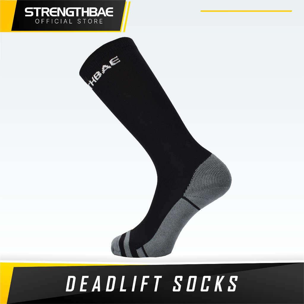 Jual Deadlift Socks STRENGTHBAE Kaos Kaki Compression High Sock Gym ...