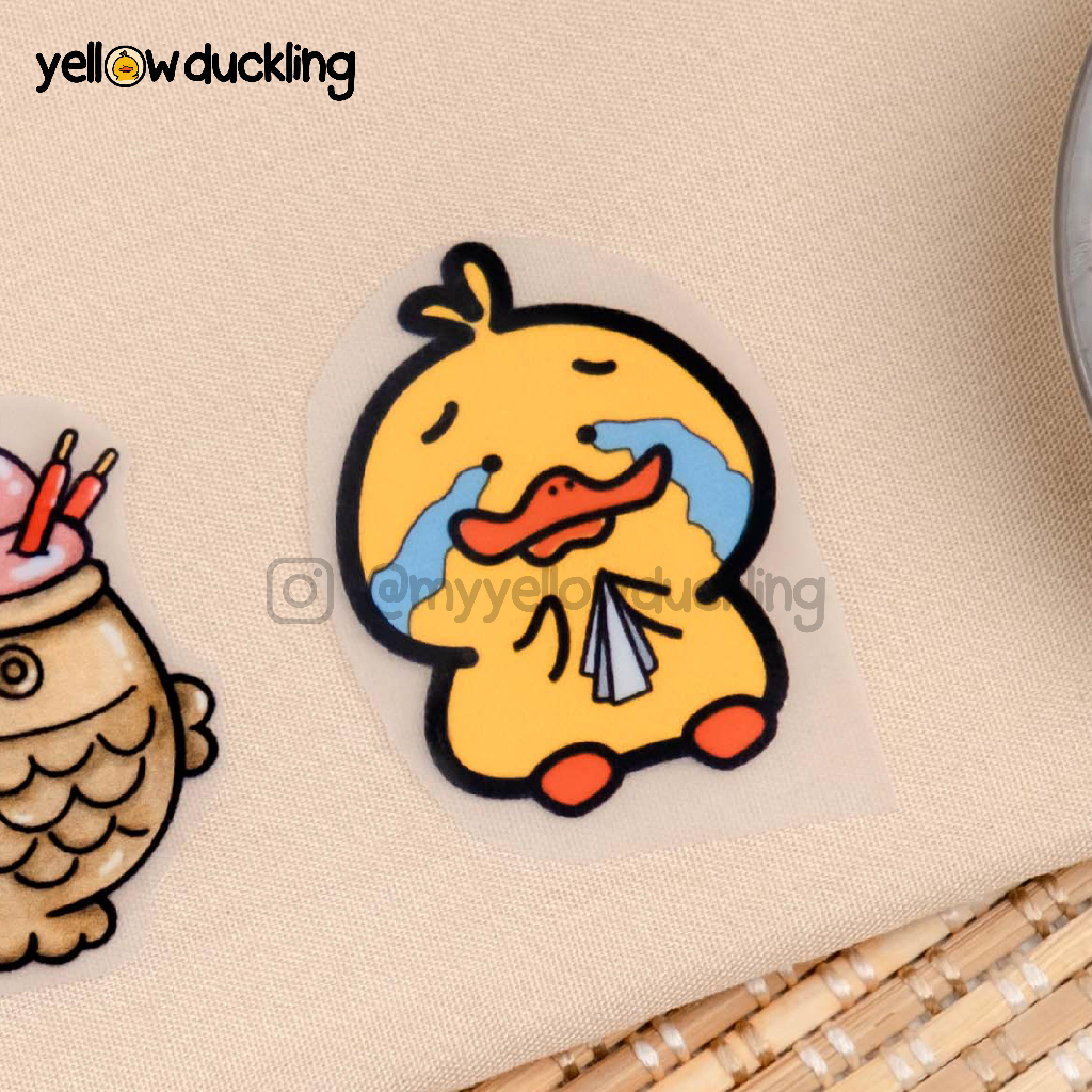 Jual DISETEYIKA - SABLON - ITIK NANGIS - CRYING - YELLOW DUCKLING ...