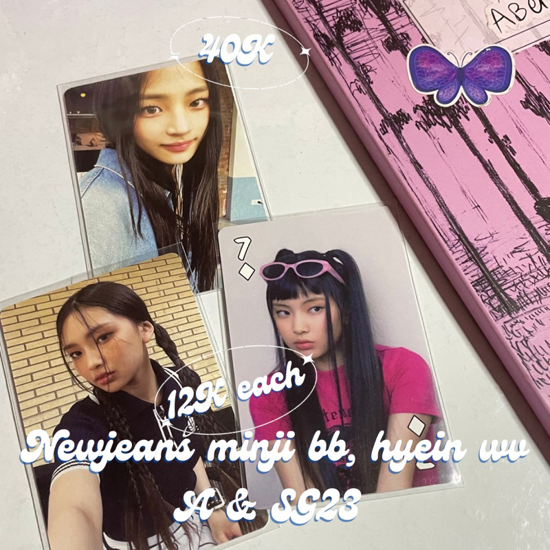 Jual Pc Photocard Newjeans Official Minji, Hyein [READ DESC!!] | Shopee Indonesia