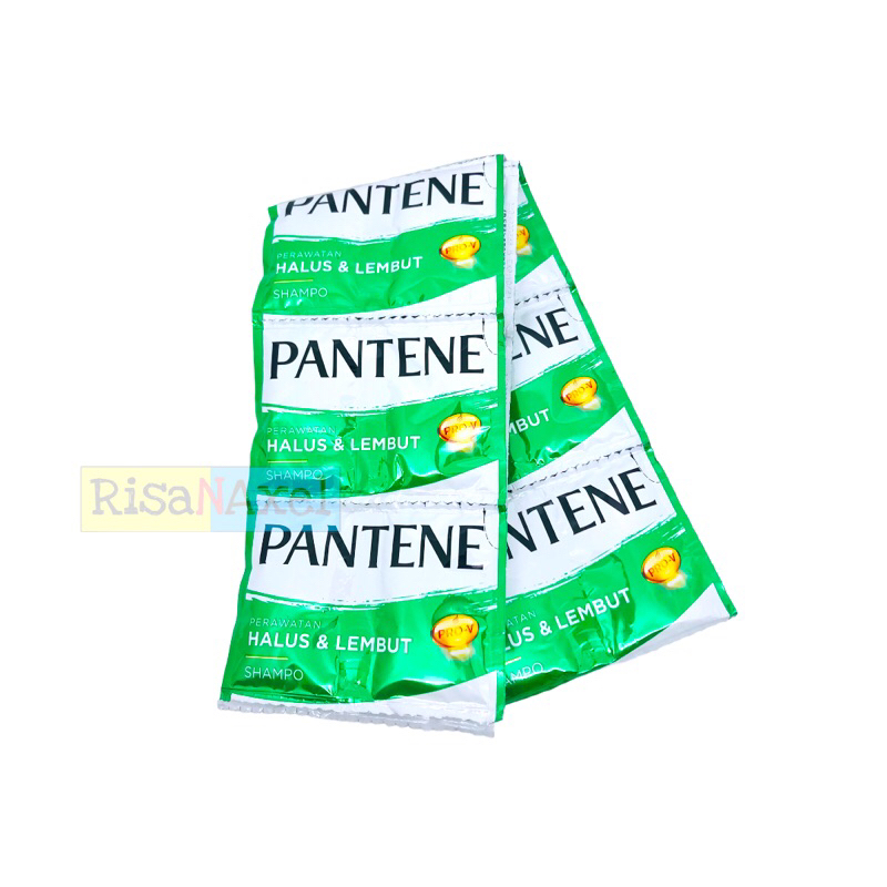 Jual Pantene Halus dan Lembut 10ml Shampoo Sachet 1 Renceng 12sachet ...