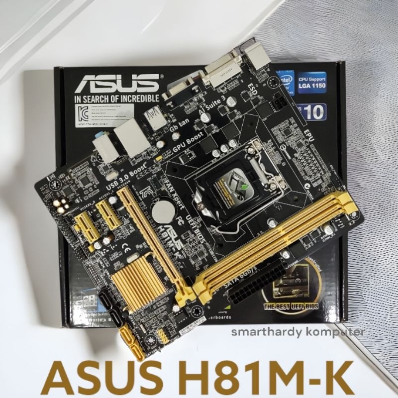 Jual Motherboard Asus H81 lga 1150 mobo asus h81 | Shopee Indonesia