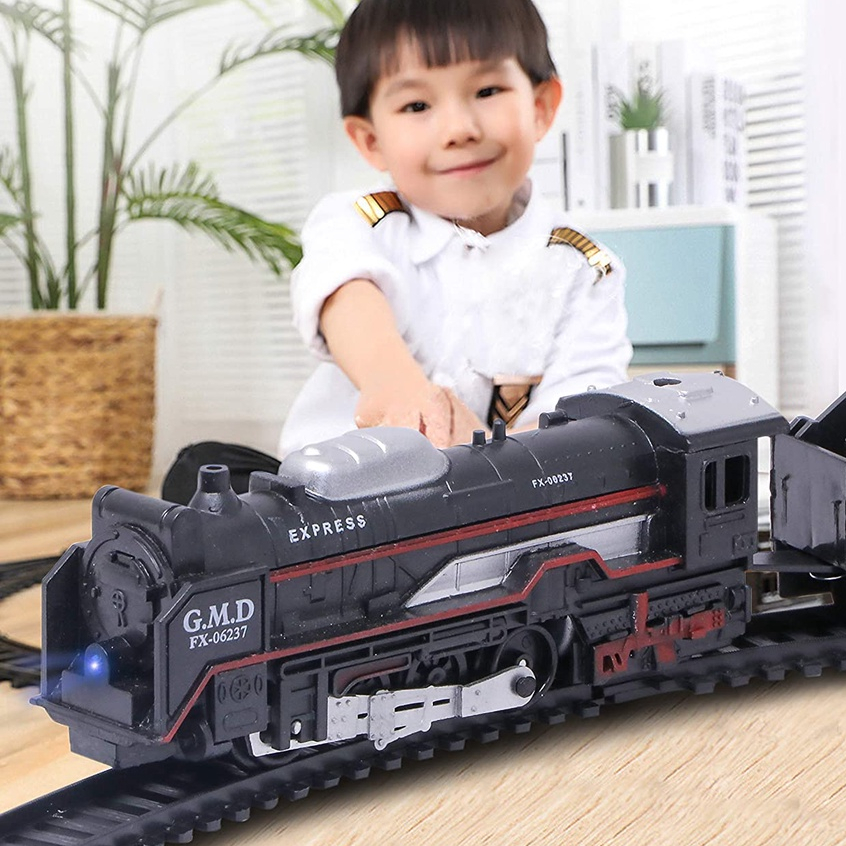 Jual Mainan Kereta Api Express Rail King 13 Pcs Intelligent Classical ...