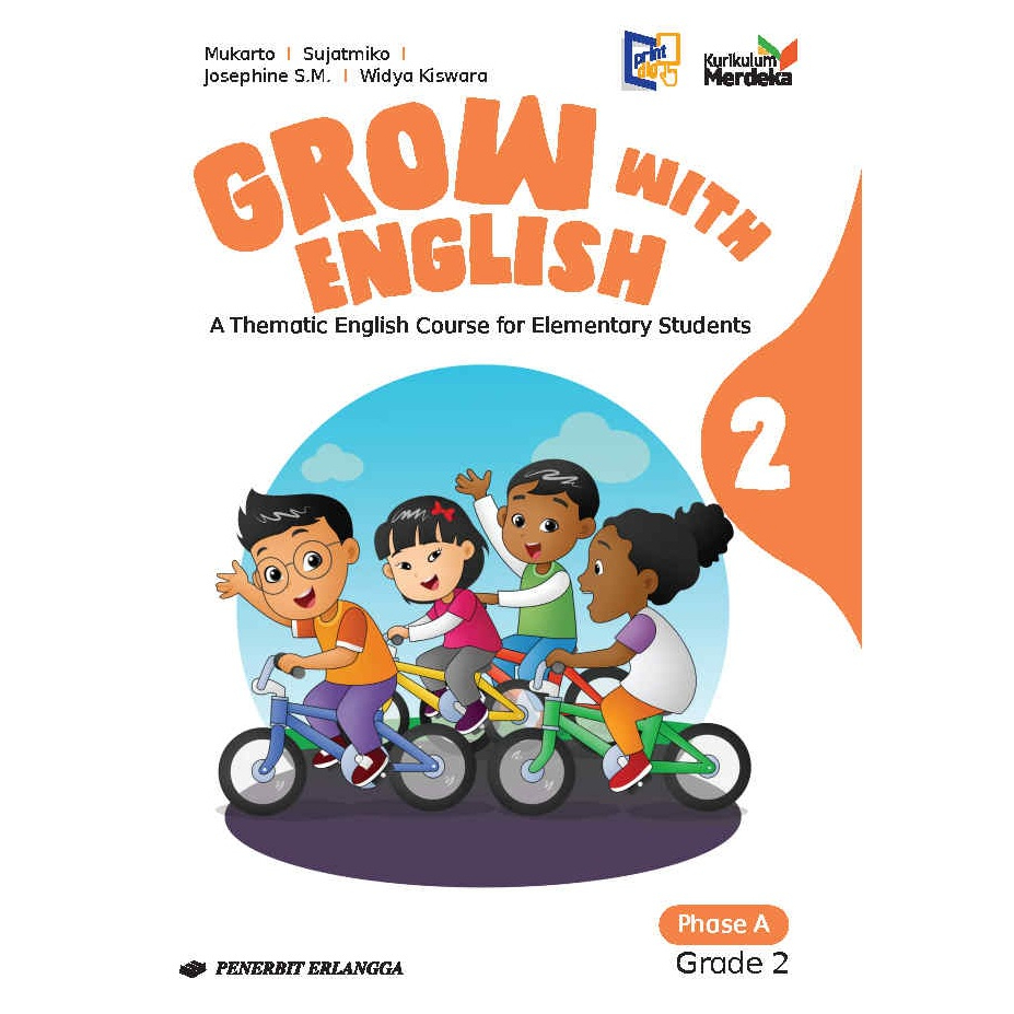 Jual BUKU GROW WITH ENGLISH 2/KURIKULUM MERDEKA | Shopee Indonesia