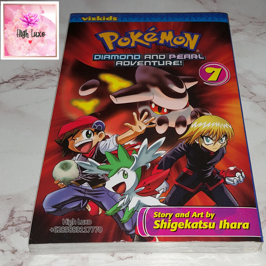 Jual Buku Komik Pokemon Diamond and Pearl Adventure Volume 7 English ...