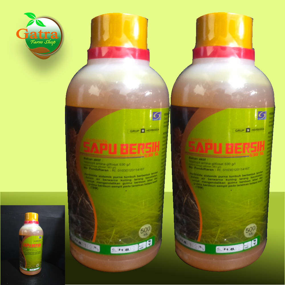 Jual Herbisida SAPU BERSIH 530 SL herbisida sistemik purna tumbuh 500 ...