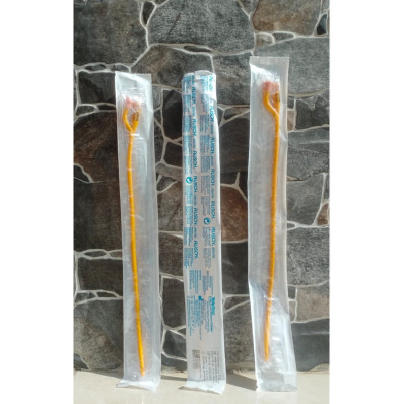Jual Foley Catheter Rusch 2 Way GOLD Fr 12 14 16 18 20 22 24 Fr Foley ...