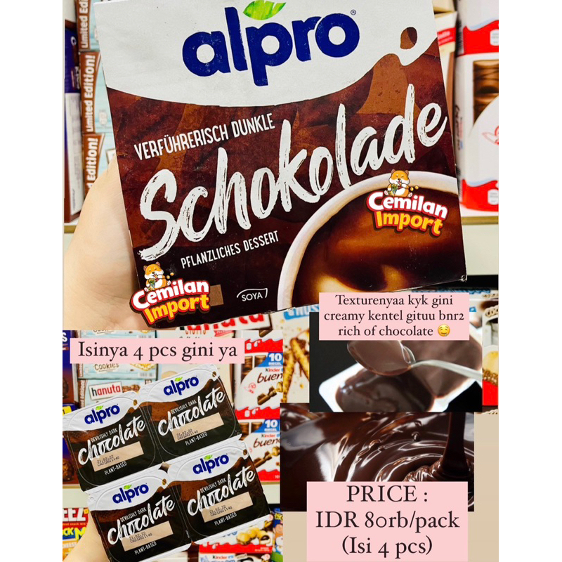 Jual Alpro Dessert Dark Chocolate | Shopee Indonesia