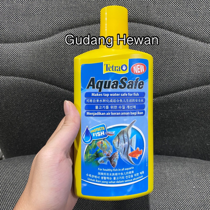 Jual TETRA AQUASAFE 500 ML - PENJERNIH AIR - ANTI BAKTERI AIR - OBAT IKAN AIR TAWAR | Shopee ...