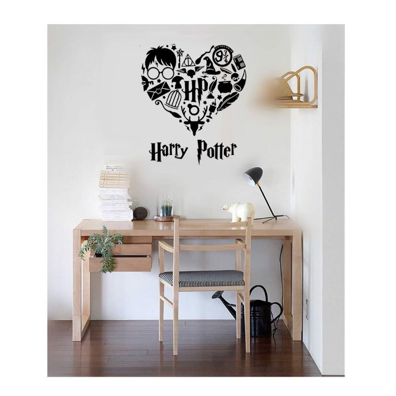 Jual WALL STICKER HARRY POTTER EDITION | STICKER DINDING HARRY POTTER ...