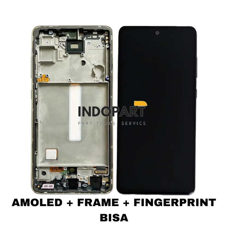 Jual LCD SAMSUNG A52 4G / A525 AMOLED/OLED FULL FRAME + FINGERPRINT ...